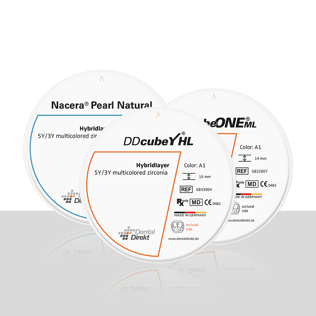 Meer dan 430 varianten zirkoniumoxiden van Dental Direkt – Dental ...