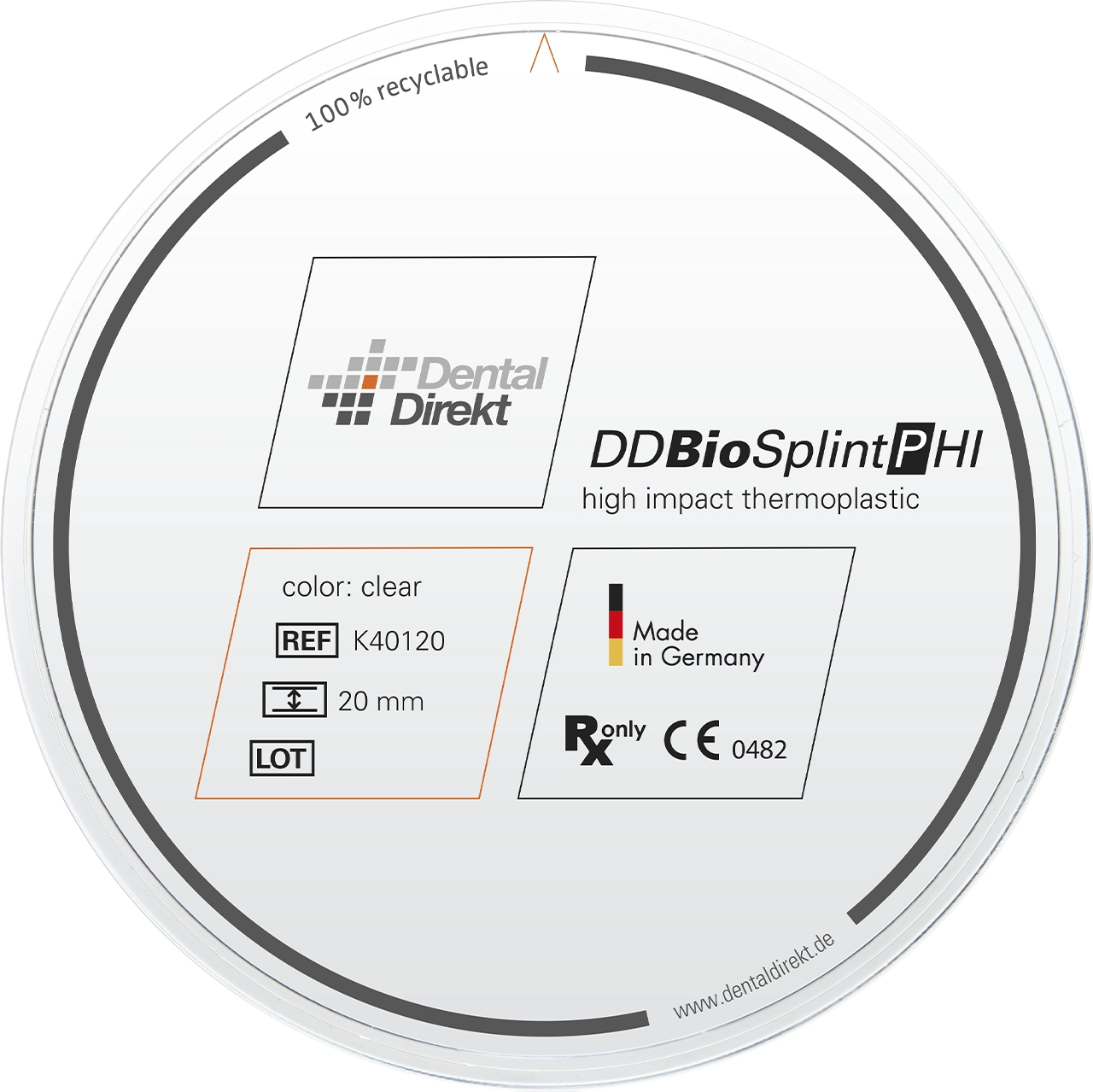 DD Bio Splint P HI: Highly stable occlusal splints for a perfect fit ...