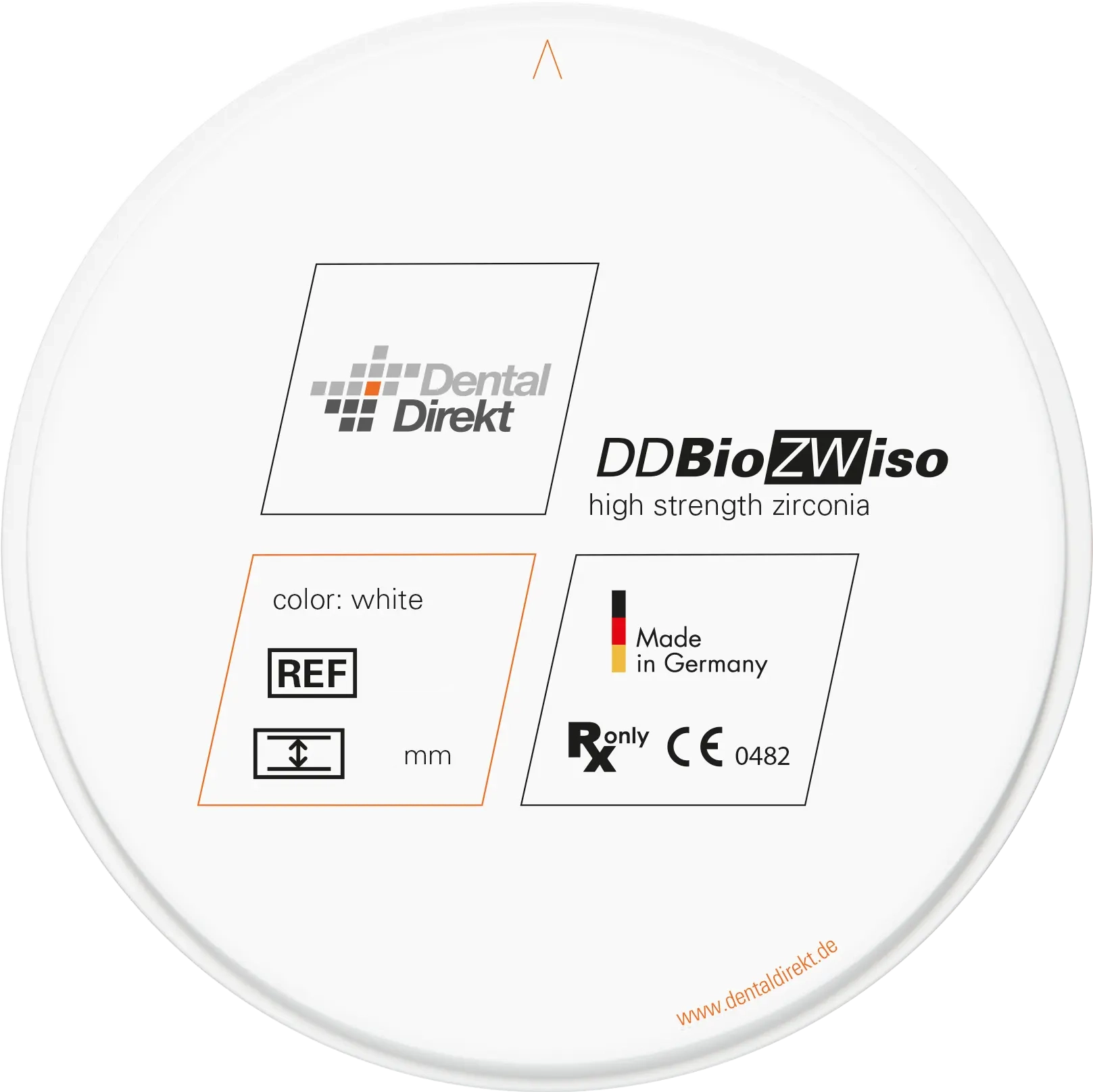 DD Bio ZW iso | Zirconia from Dental Direkt – Dental Direkt GmbH
